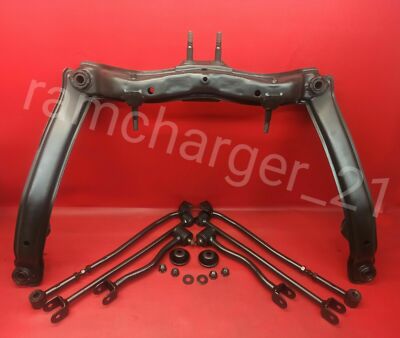1998-2001 Nissan Altima Rear Crossmember Frame w Upper Lower Control ...
