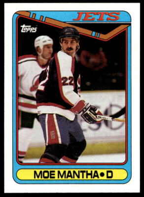 1990-91 Topps #354 Moe Mantha | eBay