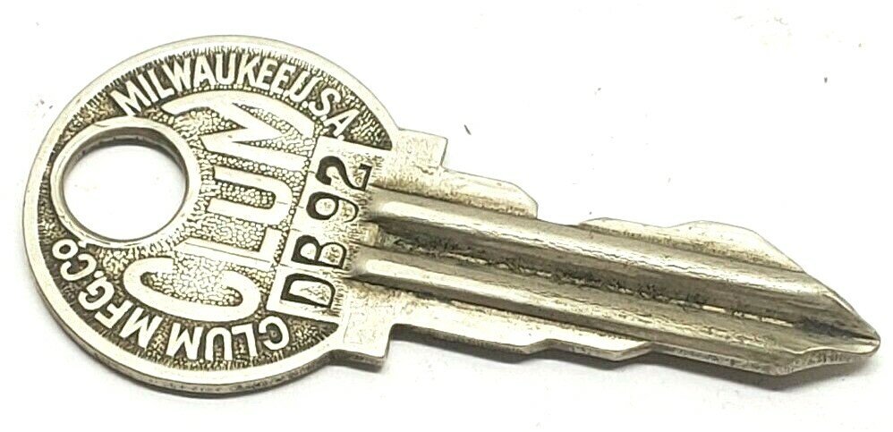 Clum Original, vintage dodge brother automotive key # DB 92, antique ...