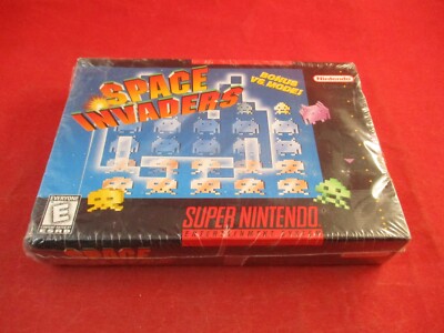 Space Invaders (Super Nintendo SNES) **NEW** Sealed! | eBay