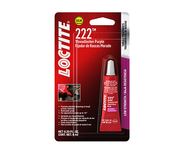 Loctite 222 Threadlocker, Purple Low Strength, 6 ml Tube, 555339 | eBay