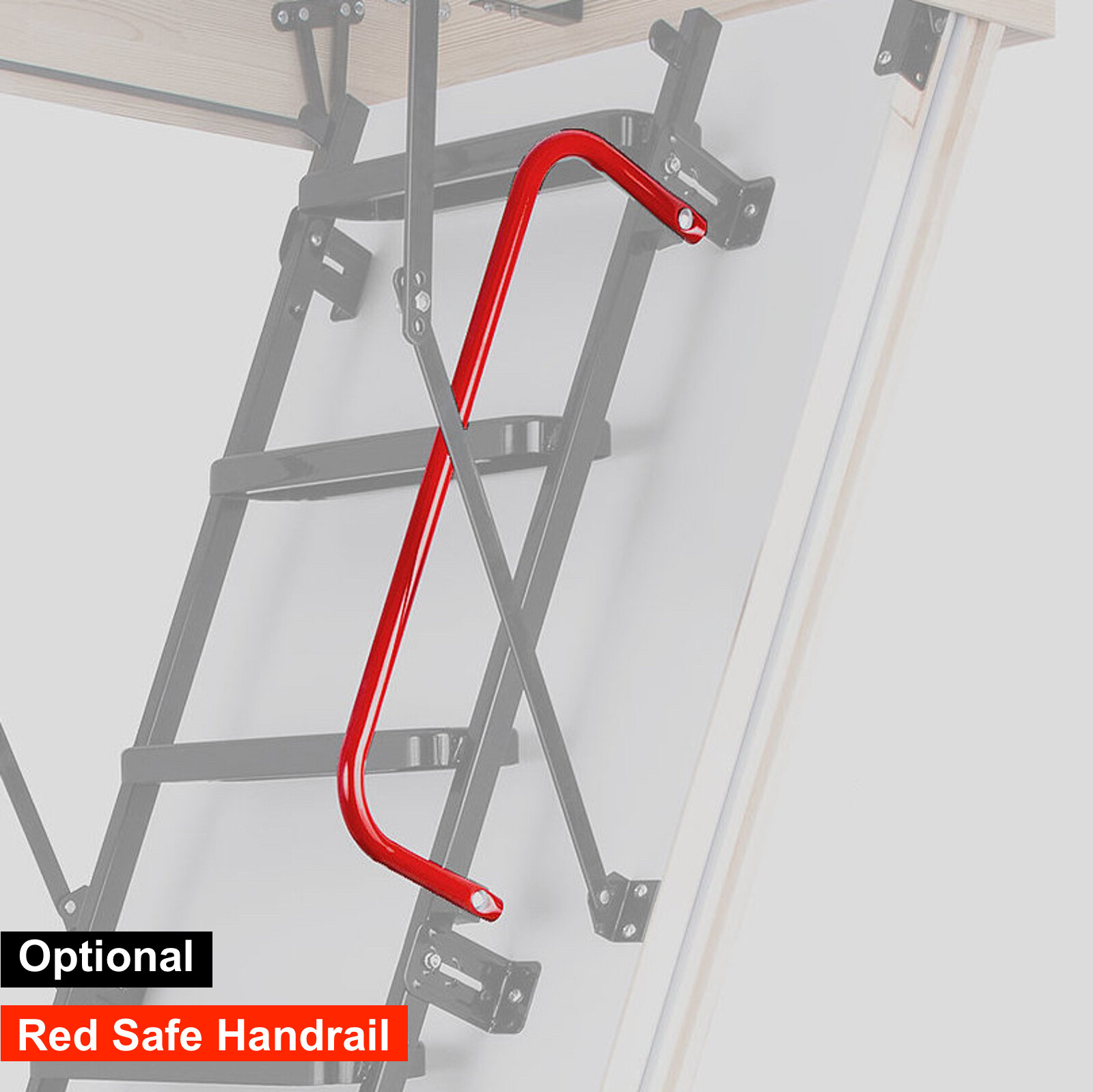 Accessories for MINI Wooden Metal Loft Ladder -Handrail -Balustrade ...