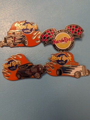 Hard Rock Hotel Pin Set Of Four From 1998 | eBay