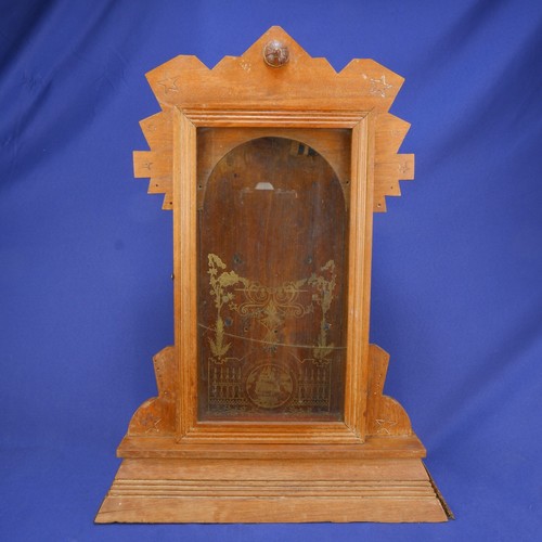 Russell & Jones Antique Parlor/Kitchen/Mantel Gingerbread Clock Empty ...