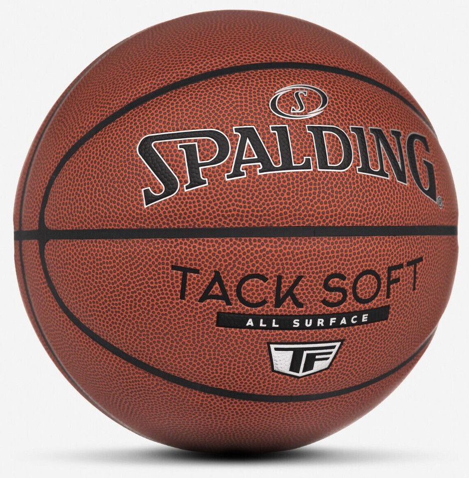 Spalding Tack-Soft TF Indoor Game 28.5" Basketball Premium Composite ...