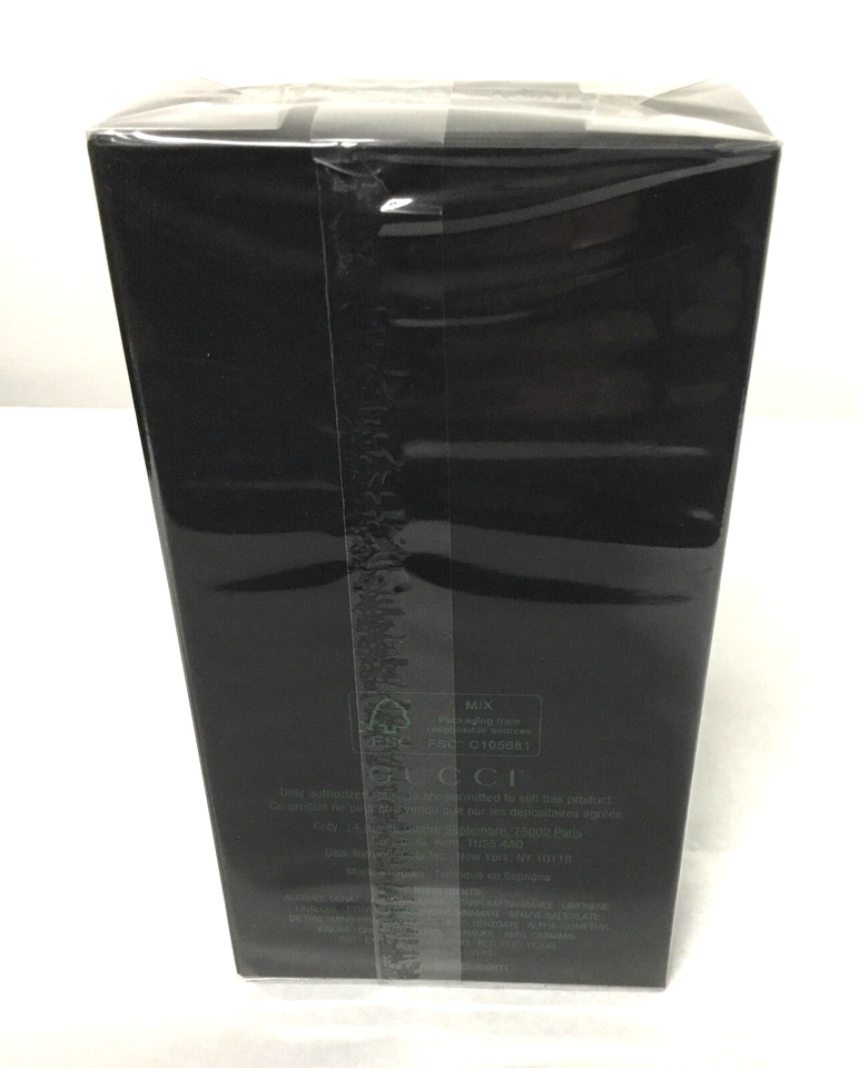 GUCCI GUILTY BLACK by Gucci | Men’s 3.0 Oz. Eau de Toilette Spray | NIB ...