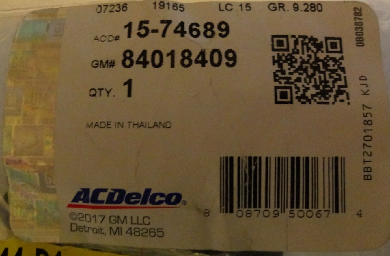 GM OEM Evaporator Heater A/C Actuator 84018409 acd# 1574689 nos ...