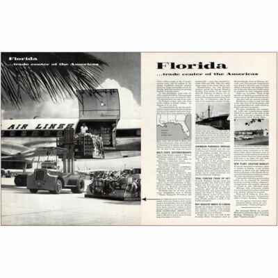 1960 Florida: Trade Center of the Americas Vintage Print Ad | eBay