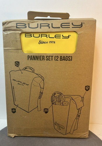 Burley Trailer Coho Panniers 22L Set 2 Bags Waterproof Dry Bags NEW IN ...