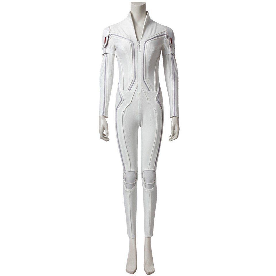 Black Widow Natasha Romanoff Cosplay Costume White Suit | eBay