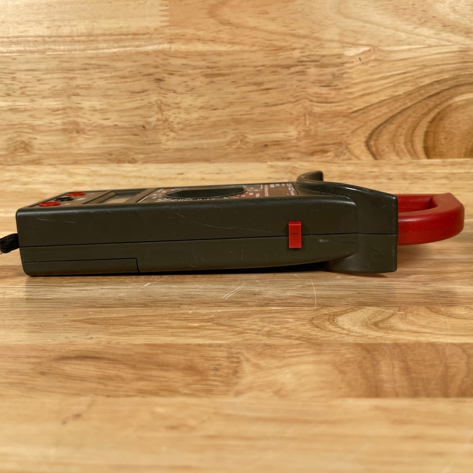 Cen-Tech 95652 Gray/Red Handheld Digital Display 5-Function Clamp-On ...