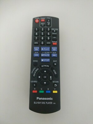 Panasonic IR6 Remote Control For Blu-Ray Disc Player | eBay