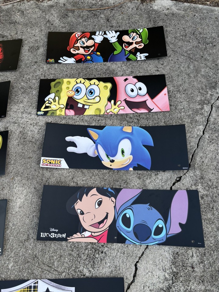 Spirit Halloween 2024 Cardboard End Cap Store Display Signs Lot of 14 ...