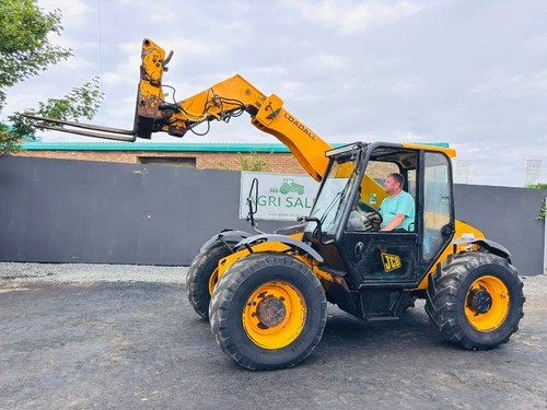 JCB 526-56 TELEHANDLER* AG SPEC*C/W PALLET TINES*VIDEO* | eBay UK