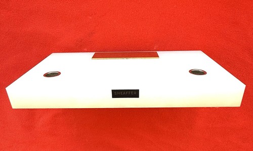 Sheaffer NOS Fountain & Ball Point Pen Desk Set Original Box Estate ...