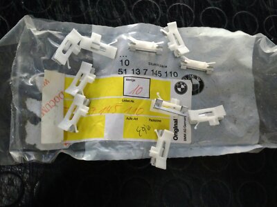 BMW ORIGINAL NEW 1* Clips Bottom Left E90 E91 51137145110 | eBay