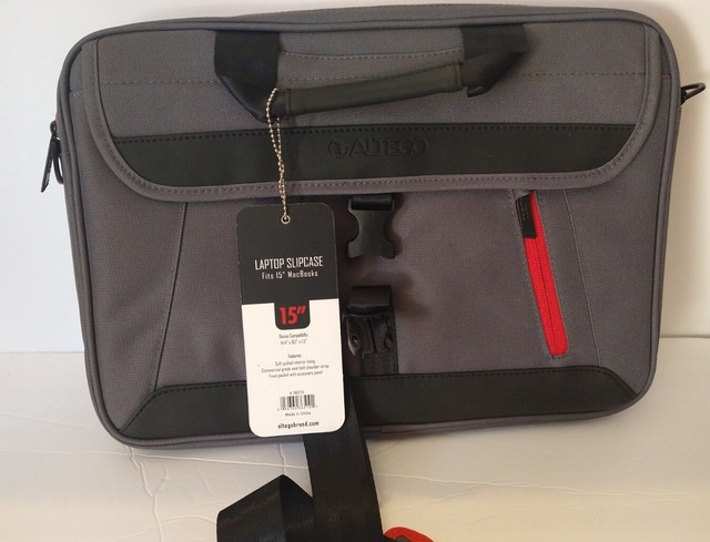 Samsill Altego Channel-Stitched Ruby Sleeve Carrying Case for 15 ...