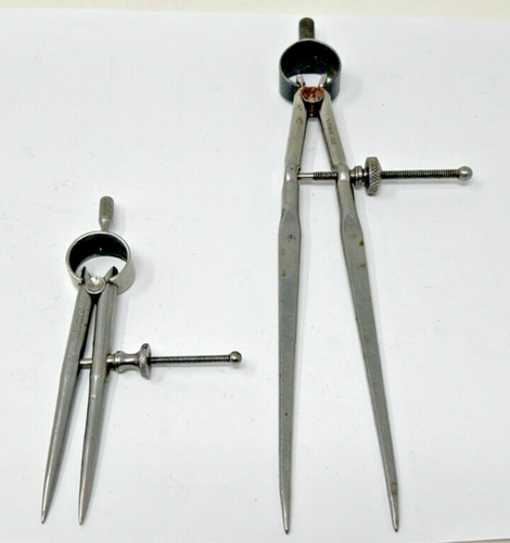 Lot of 2 Machinist Tool Divider Calipers | eBay