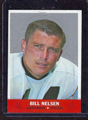 1968 Topps Stand Ups #18 Bill Nelsen, Pittsburgh Steelers, NM! | eBay