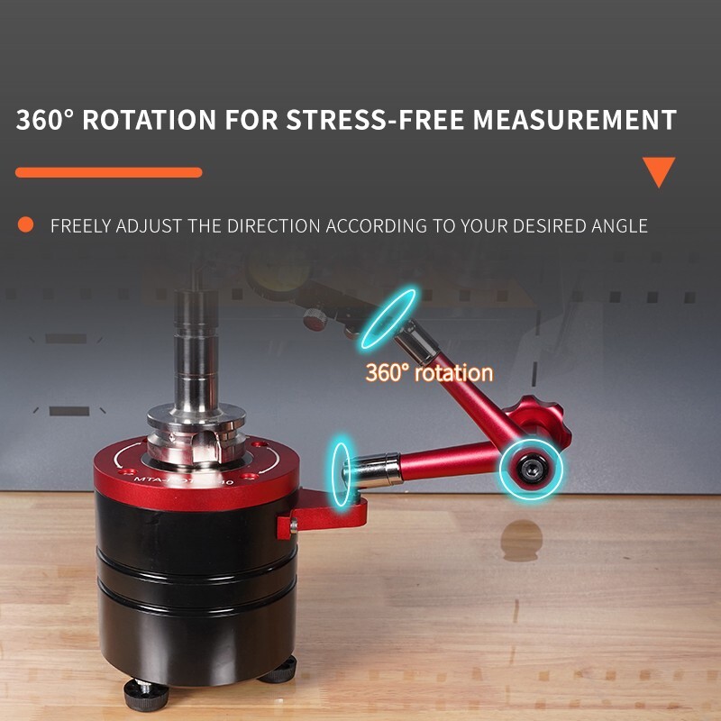 BT30 BT40 Tool Runout Tester - Precision Spindle Runout Measuring ...