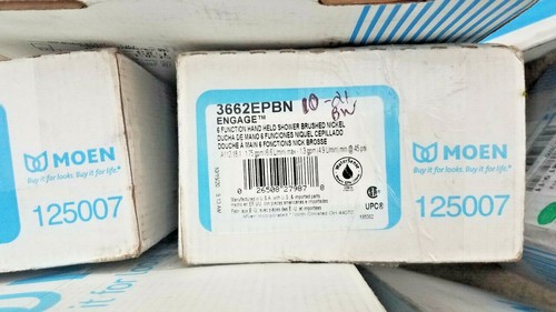 MOEN 3662EPBN Engage 1.75 (GPM) Multi-Function Hand Shower Package with ...