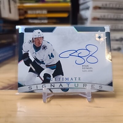 Ryan Dzingel 2021-22 Ultimate Signature Auto #US-RD (WJ) Sharks | eBay