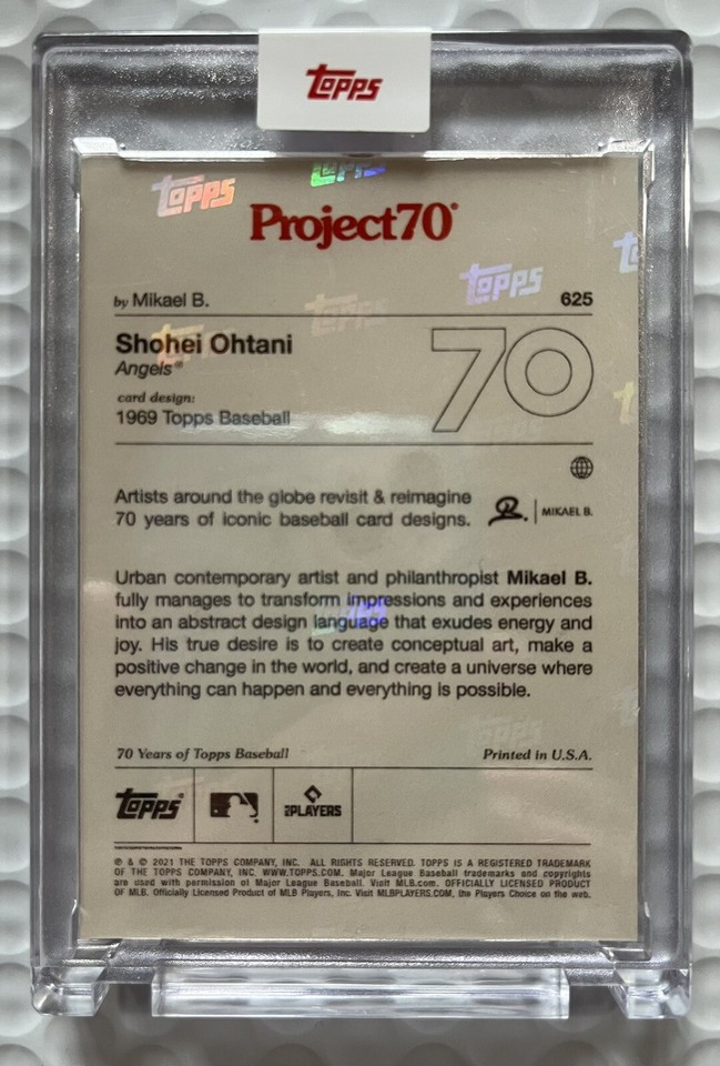 Topps Project 70 card #625 - SHOHEI OHTANI - Los Angeles Angels by ...