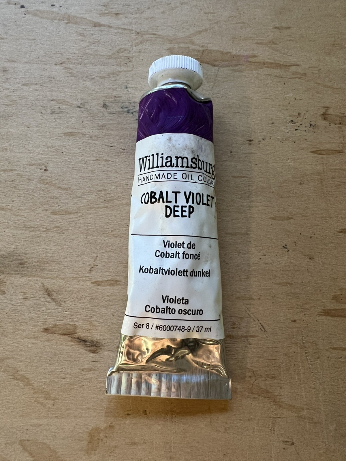 Williamsburg Handmade Oil Paint - Cobalt Violet Deep, 37 ml tube | eBay