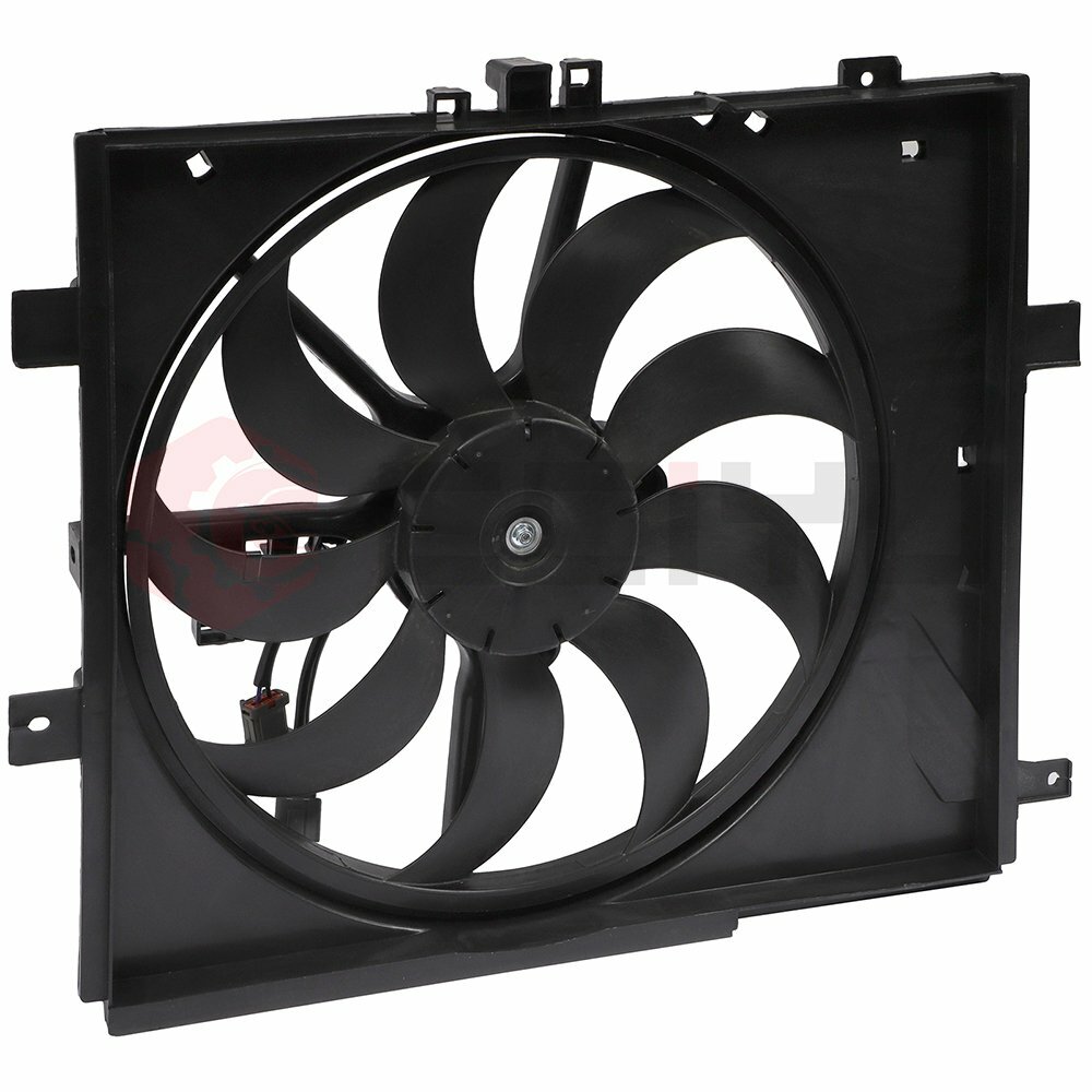 214811HS3A Radiator Cooling Fan Assembly For 2015-2019 Nissan Micra ...