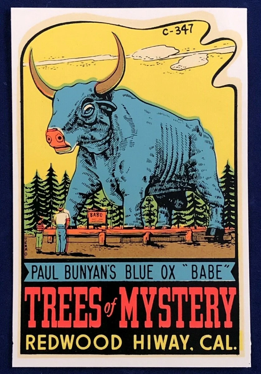 Paul Bunyan And Babe The Blue Ox Redwoods