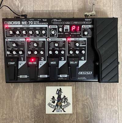 BOSS ME-70 Guitar Effects Pedal Multi-Effects Pedal W/Adapter From ...