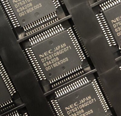 NEC UPD753108GC071/AB8 Microcontroller 4-Bit MROM UPD75XL CPU 6MHz MOS ...