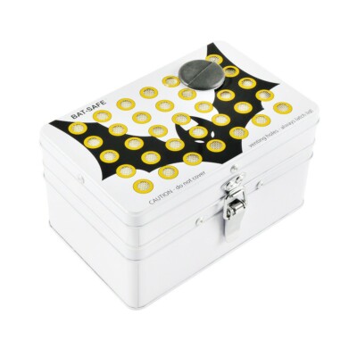 Metal Case BAT-SAFE MINI Safety Battery Charging Box Fireproof ...