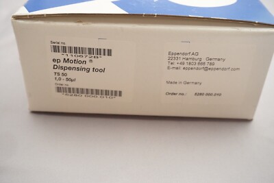 EPPENDORF epMOTION DISPENSING TOOL TS 50 1.0-50 µL | eBay