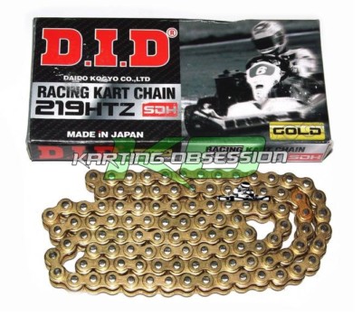 Go Kart - 100L DID Chain GOLD SDH 219P RACING KART CHAIN | eBay Australia