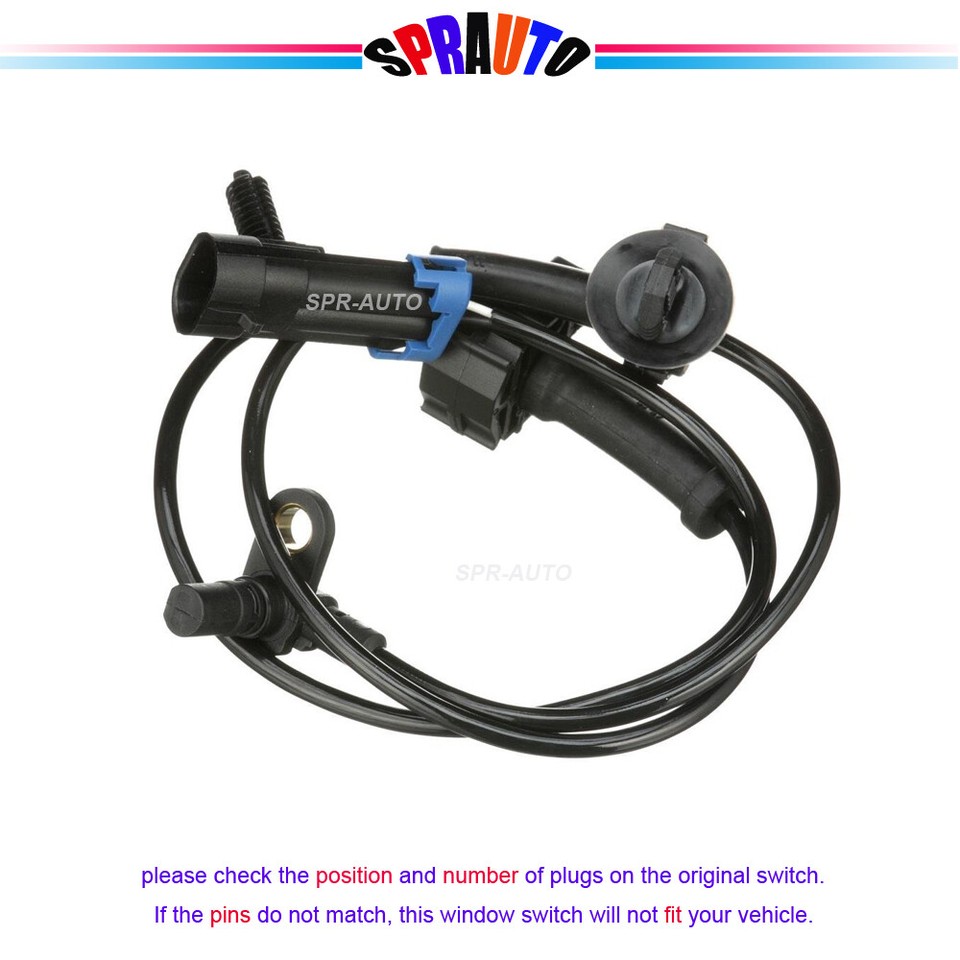 2ABS Wheel Speed Sensor Rear Left & Right For Cadillac Escalade ESV EXT ...