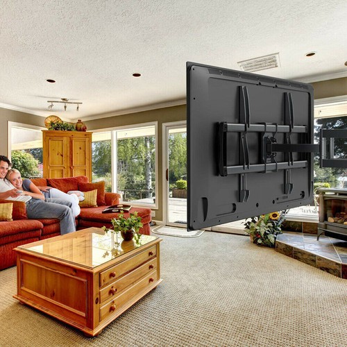 Large TV Wall Mount Bracket Horizontal Sliding fr Samsung 50 55 65 75 ...