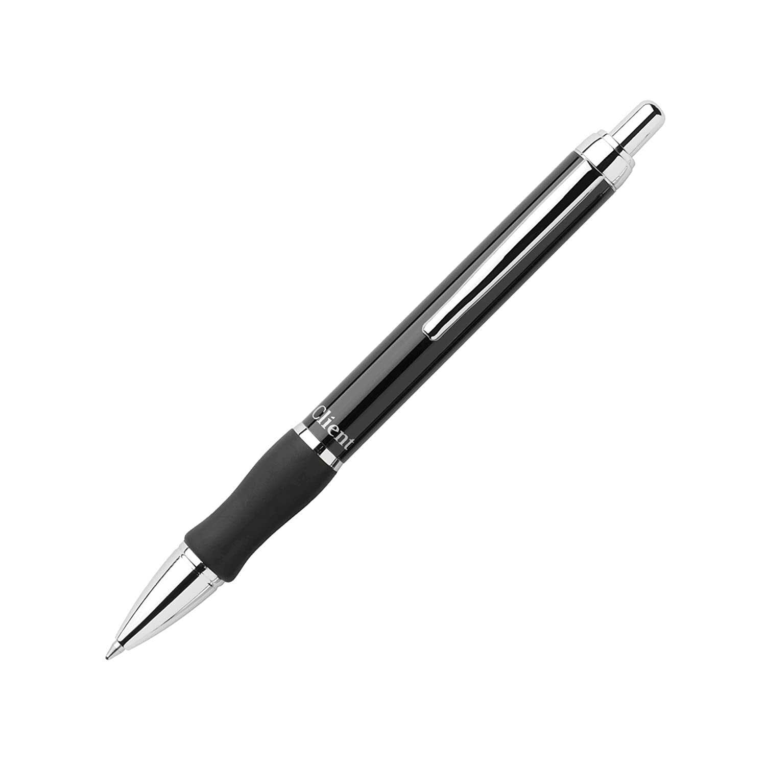 BK910A-A Pentel Client RT Ballpoint Pen, Medium Point, Black Barrel, 1 ...