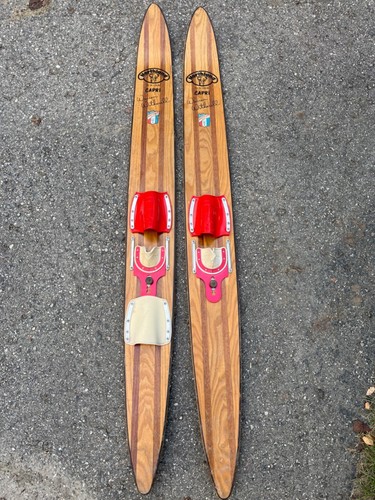 RARE Vintage WARREN WITHERELL Wood Northwood CAPRI WATER SKI ^ | eBay