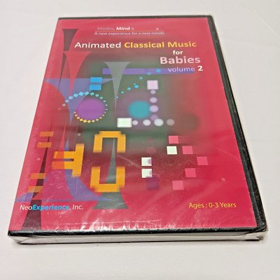 NEW Animated Classical Music For Babies DVD Vol 2 2008 30mins ...