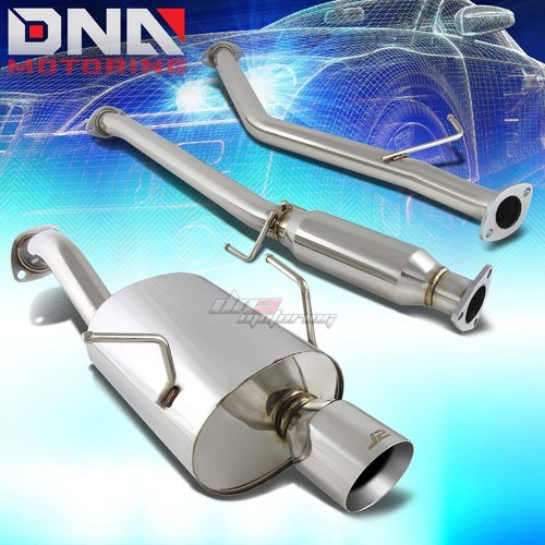 J2 FOR 07-11 HONDA CRV FULL STAINLESS CATBACK EXHAUST PIPING MUFFLER 4 ...