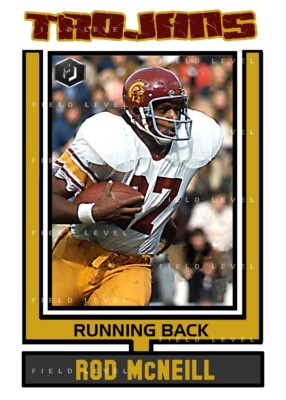 ACEO ROD McNEILL USC TROJANS CUSTOM HAND MADE ART CARD | eBay