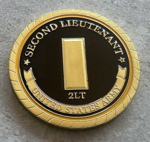 First Salute OCS ROTC West Point COIN 2ND LIEUTENANT UNITED STATES ARMY ...