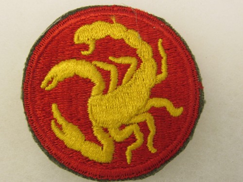 Original US Army WW2 Era 22nd Division (Ghost Unit) Patch | eBay