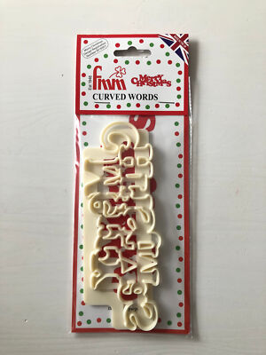 FMM Merry Christmas Script cutter | eBay