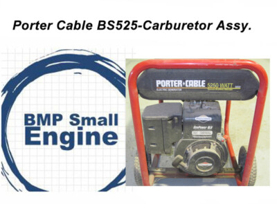 Carburetor Carb Assy. For Porter Cable 5250 Watts Generator model ...