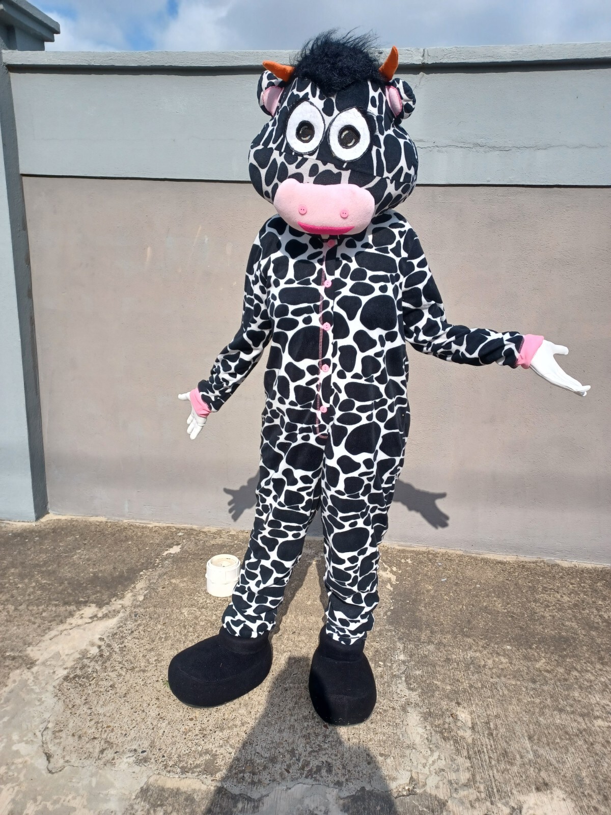 Cow ranch mascot costume - Gem