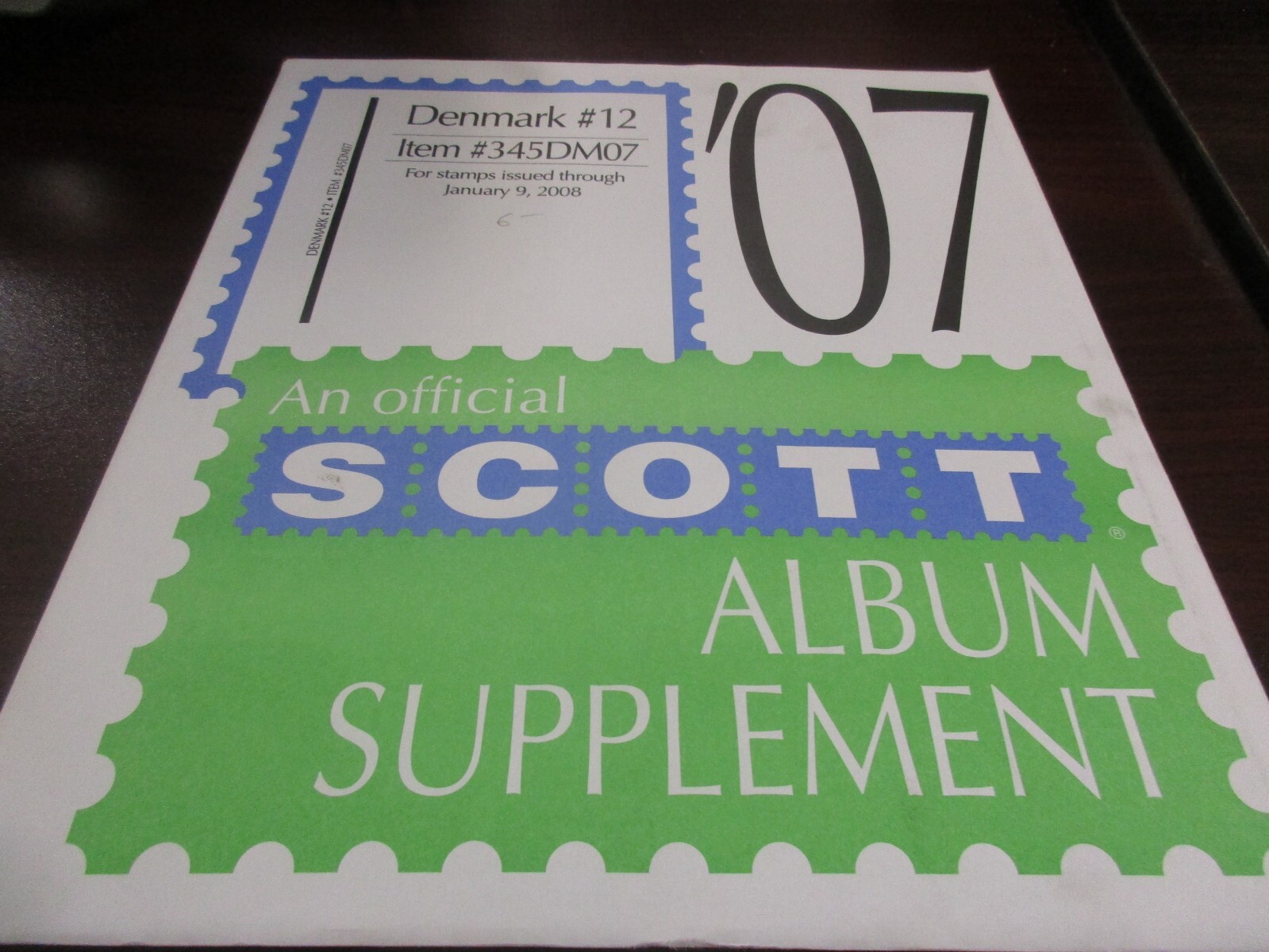"SCOTT" DENMARK #12 , ALBUM SUPPLEMENT W/FREE SHIPPING!! | eBay