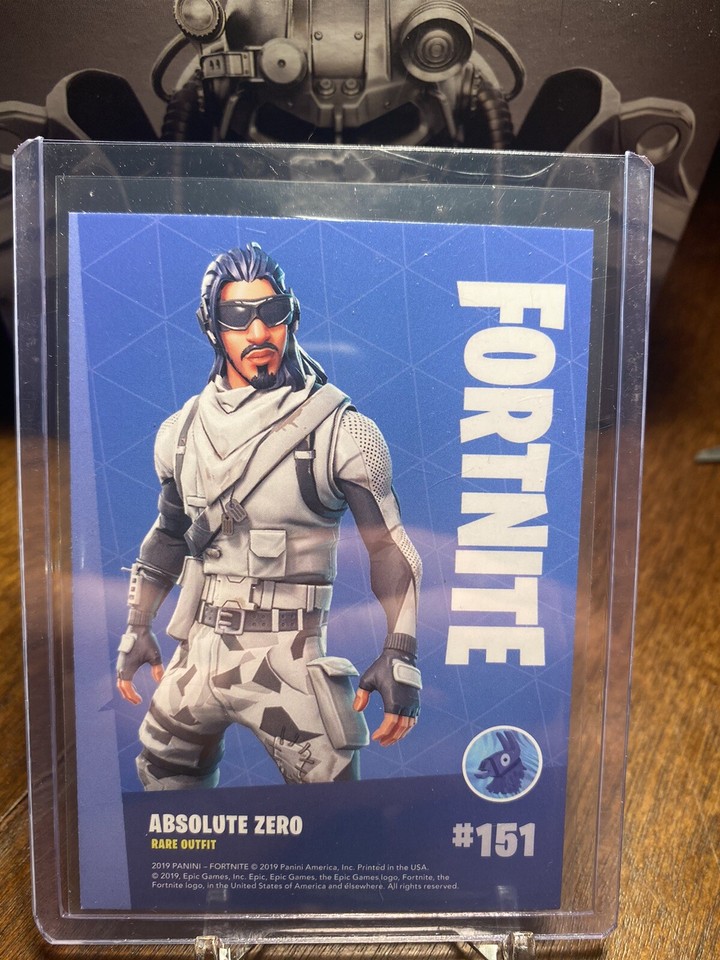 Fortnite Panini Series 1 Base Set- 151 Absolute Zero USA Print | eBay