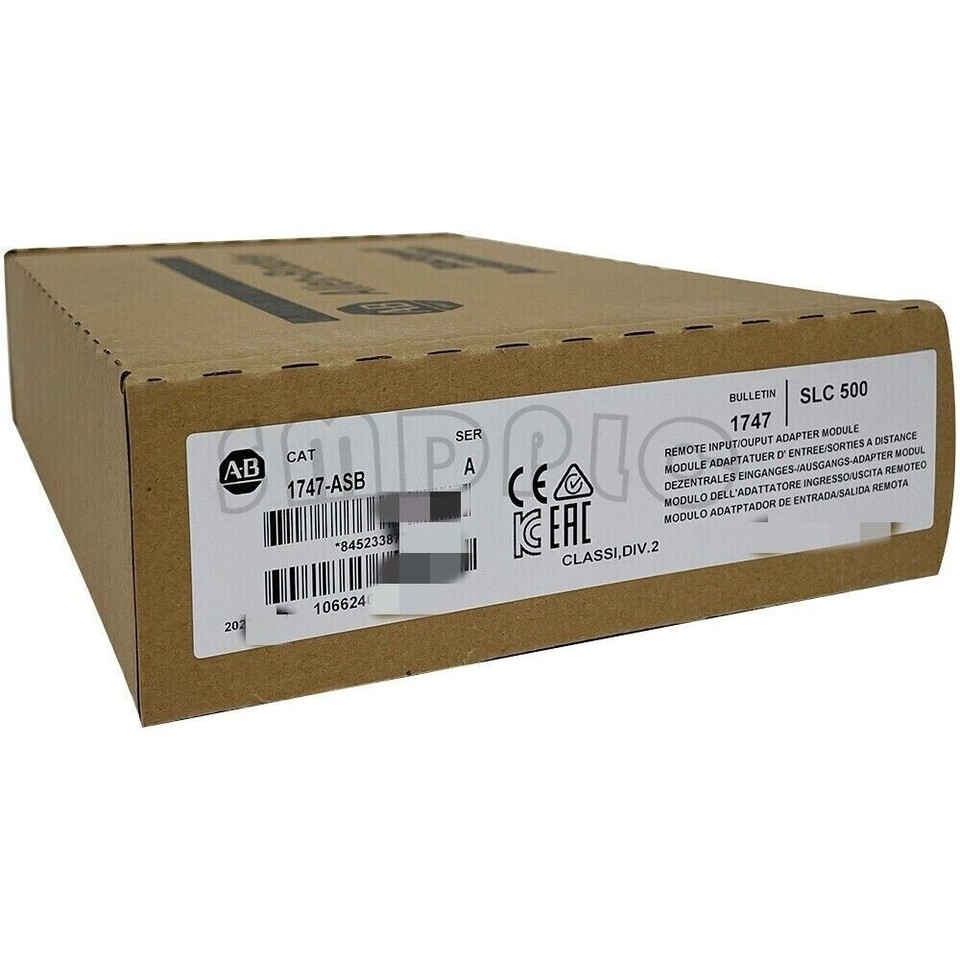 1747-ASB/A AB SLC 500 Remote Adapter Programmable Logic Controller ...